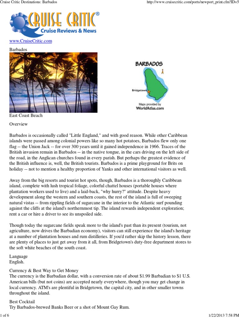 Barbados | PDF | Barbados | Resort