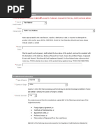 Halal Statement Template | PDF