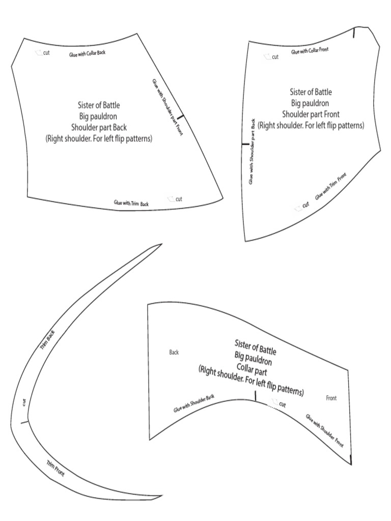 Big Pauldron Patterns | PDF