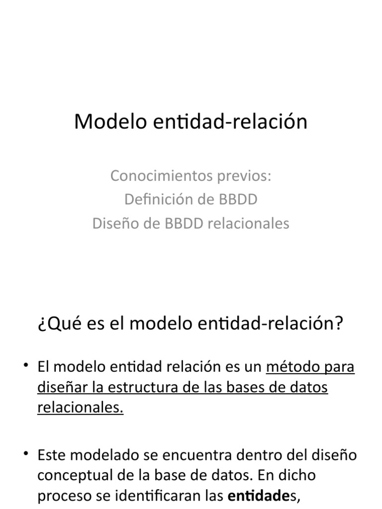 Modelo Entidad-Relación, DML | PDF | Lenguaje de programación | SQL