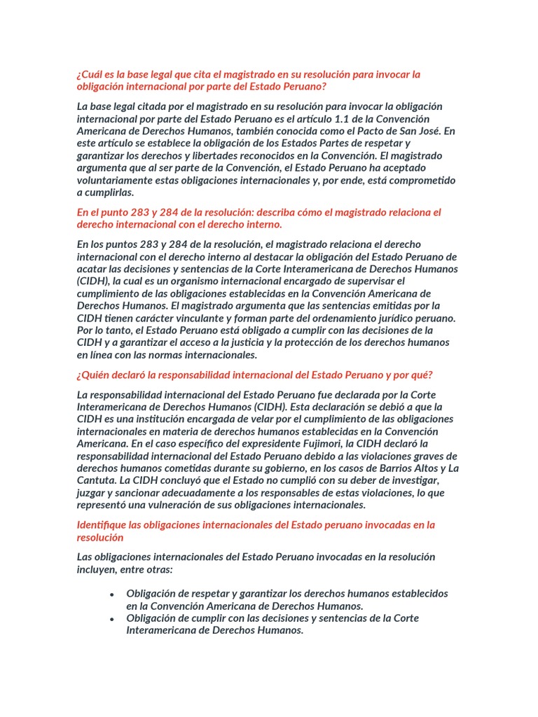 Cuál Es La Base Legal Que Cita El Magistrado en Su Resolución para ...