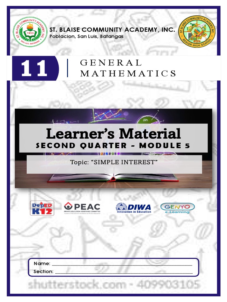Gen - Math Q2-Module 5 | PDF | Business | Finance & Money Management