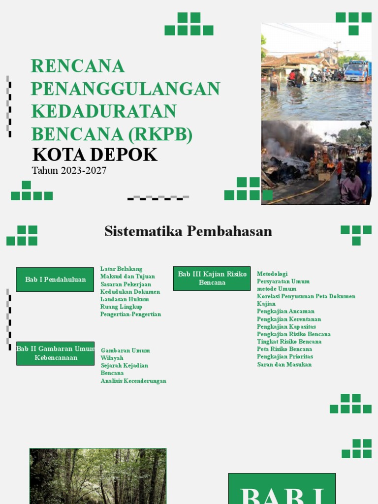 Bahan Paparan RKPB Kota Depok | PDF | Pengelolaan Keuangan & Uang