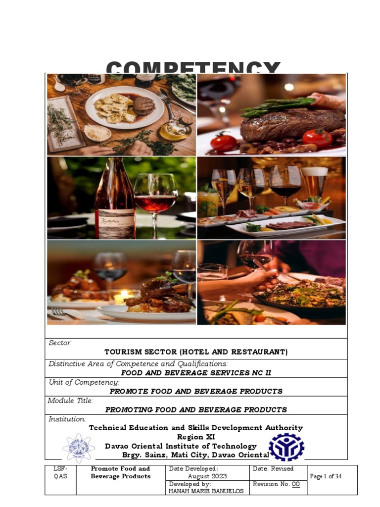 CBLM Uc 3 FBS | PDF | Menu | Hors D'oeuvre