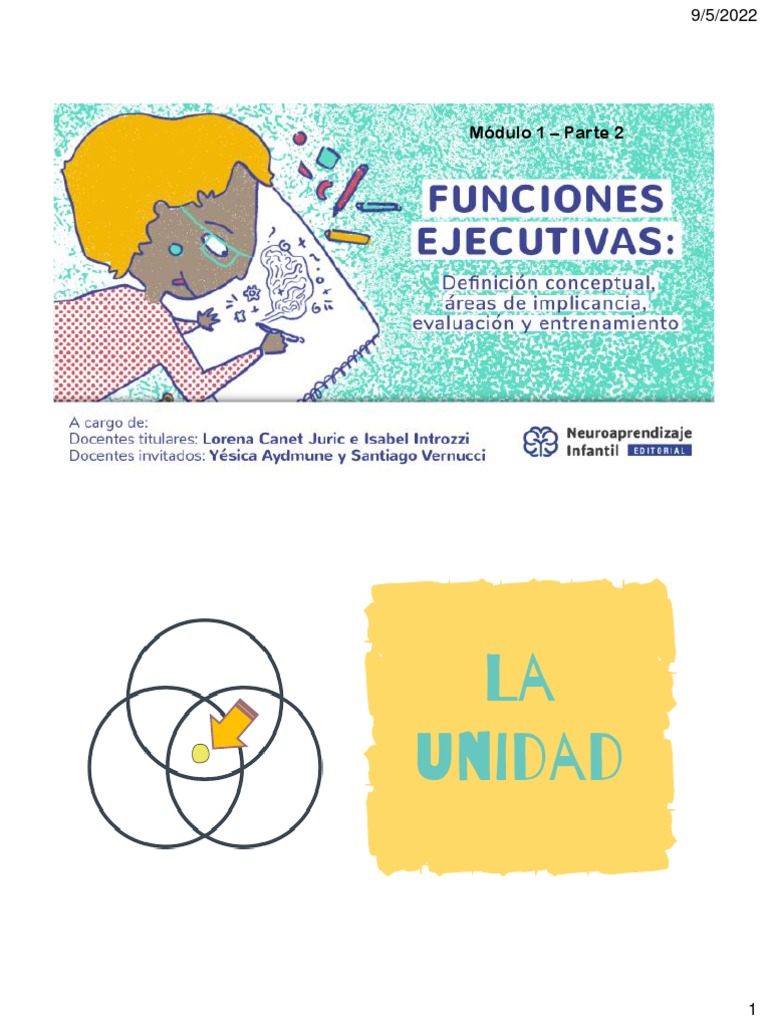 Curso Funciones Ejecutivas - Modulo 1 Parte 2 | PDF