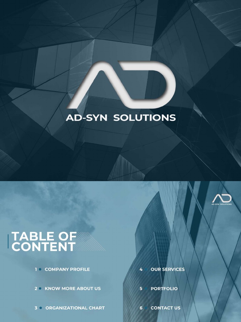 Ad-Syn Solutions Company Profile | PDF