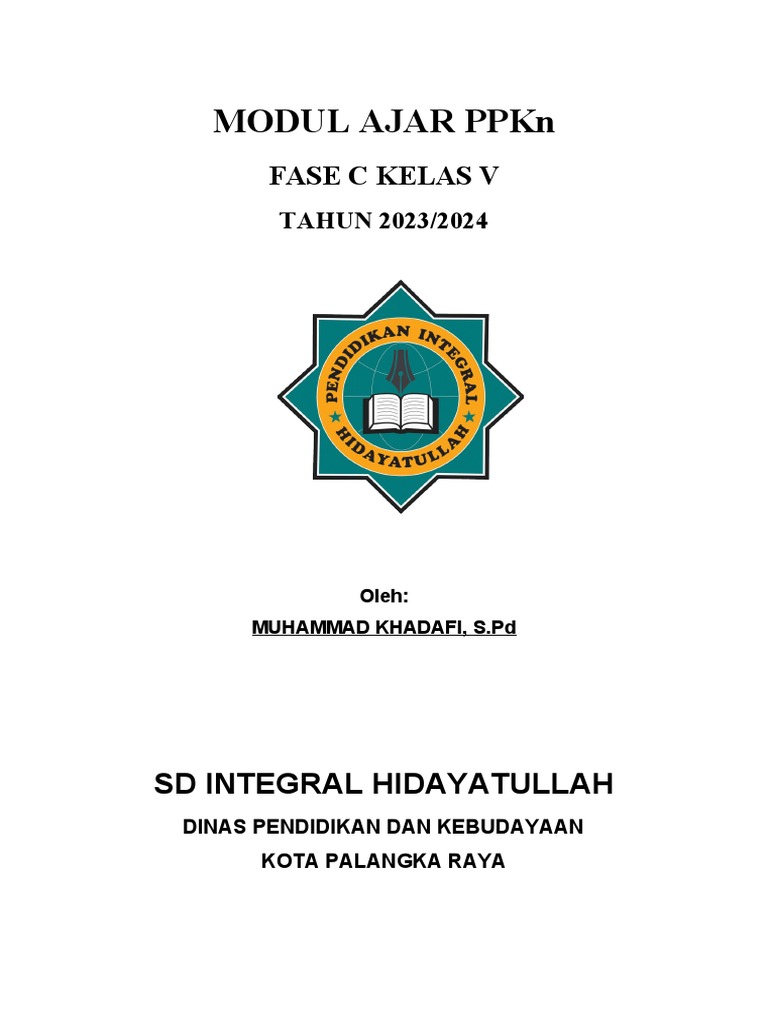 MA PKN Fase C Kelas 5 | PDF