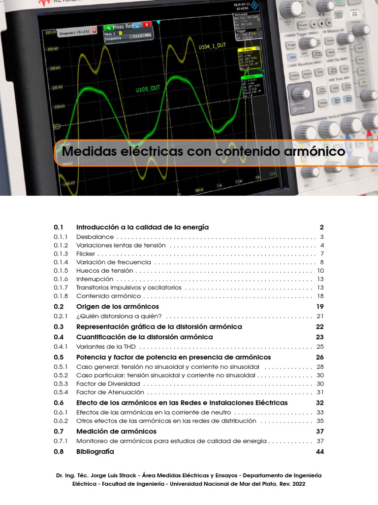 Apunte Complementario - Medidas Electricas Con Armonicos - 2022 - Rev2 ...