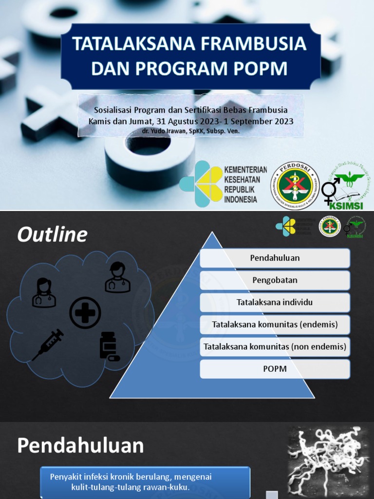 Tatalaksana Dan POPM Frambusia 31 Agustus - 1 September | PDF