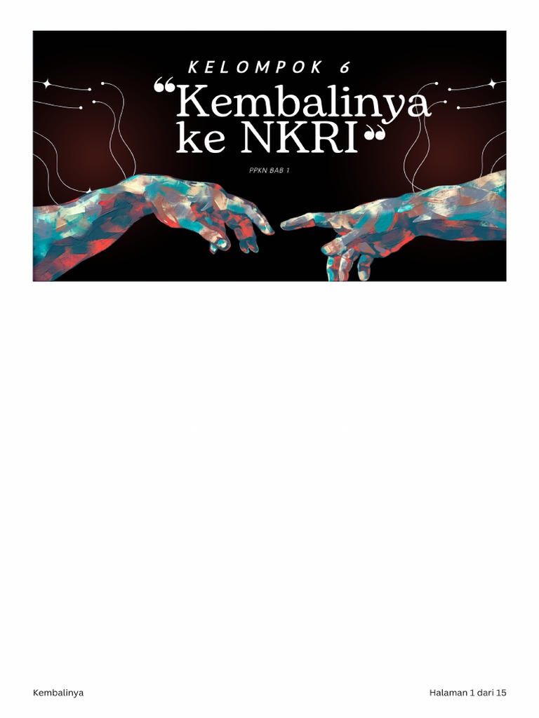 Kembalinya Kamuu | PDF