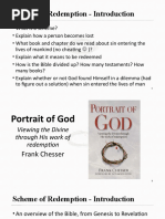 Creation Fall Redemption Restoration | PDF | Salvation | God