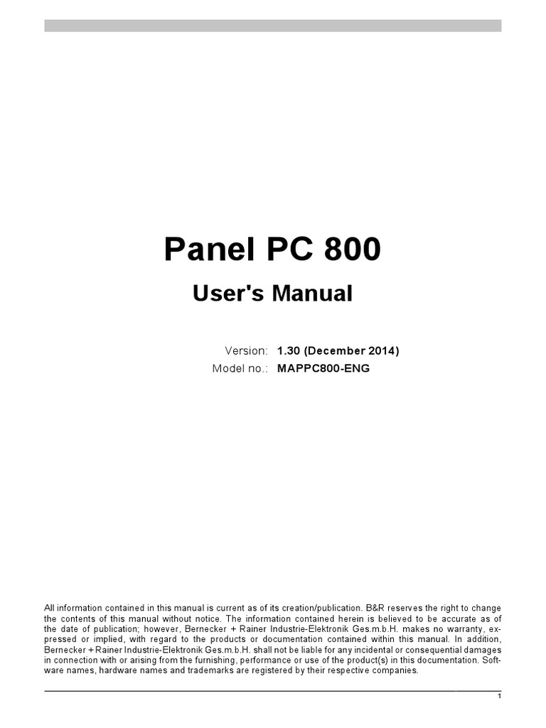 Mappc800-Eng V1 30 | PDF | Bios | Booting