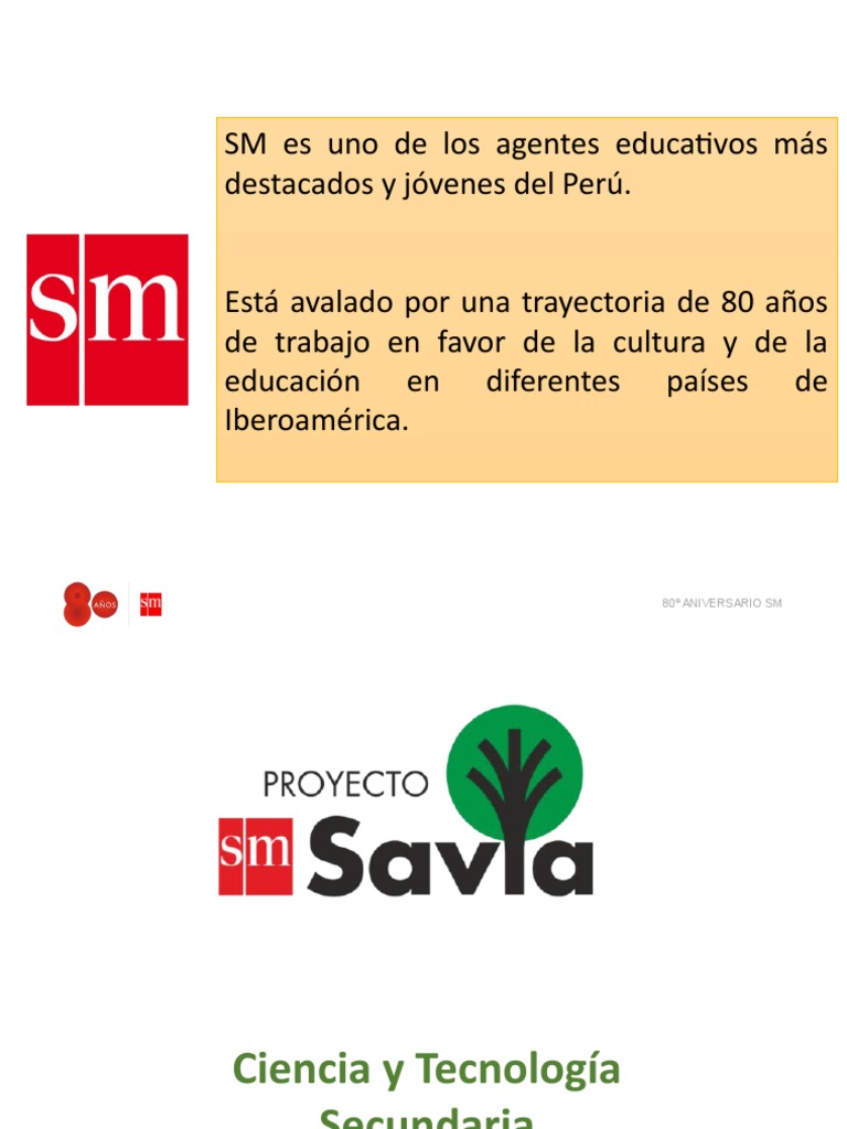 Savia Ciencia y Tec Sec | PDF