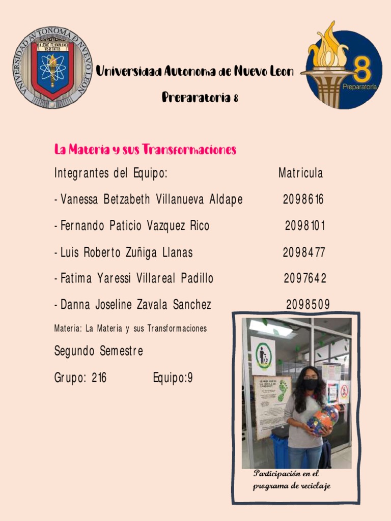 EA LMyT E9 | PDF | Compuestos químicos | Hidróxido