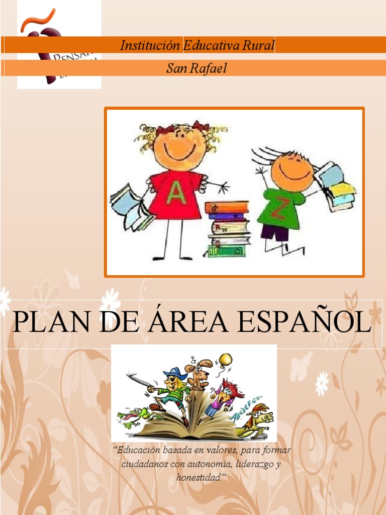 Plan De área Español 3 Pdf