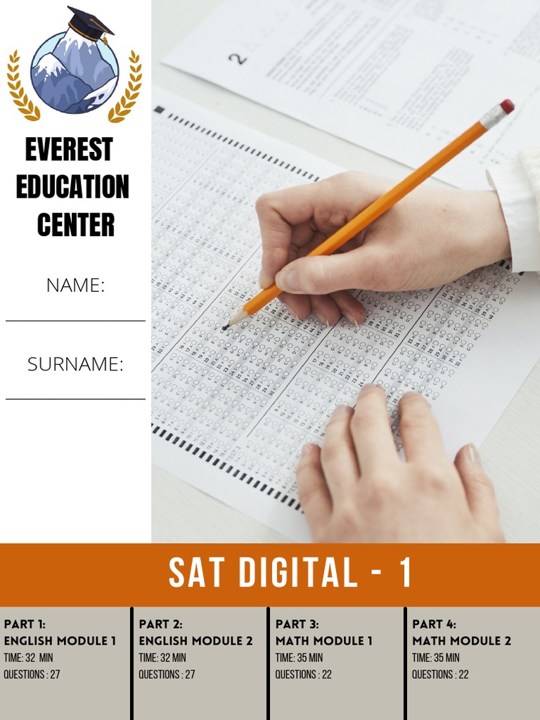 SAT English Module 1 Overview | PDF