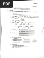 Borang Pemeriksaan Kesihatan Permohonan Lesen Vokasional Jpjl8a | PDF
