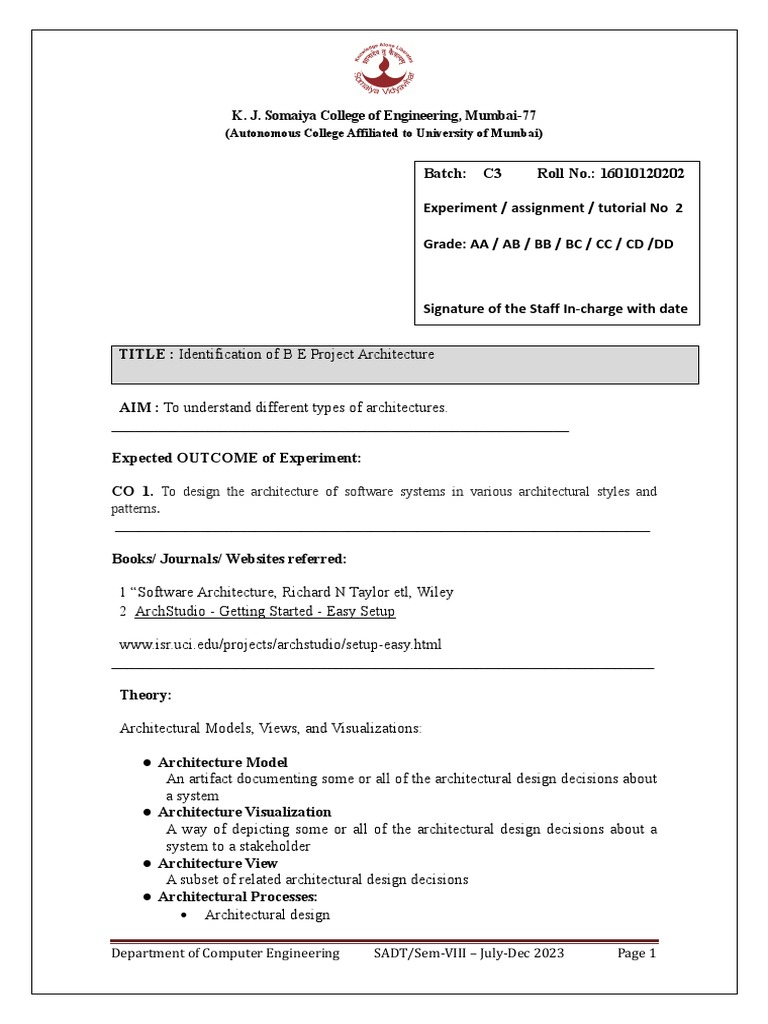 Exp2 Shruti C3 | PDF