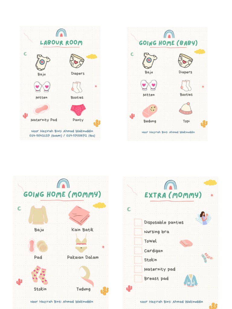 Checklist Hosp Bersalin | PDF