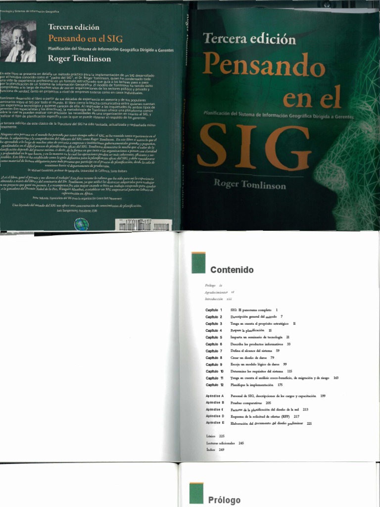 Pensando en El SIG | PDF | Sistema de información geográfica | Software