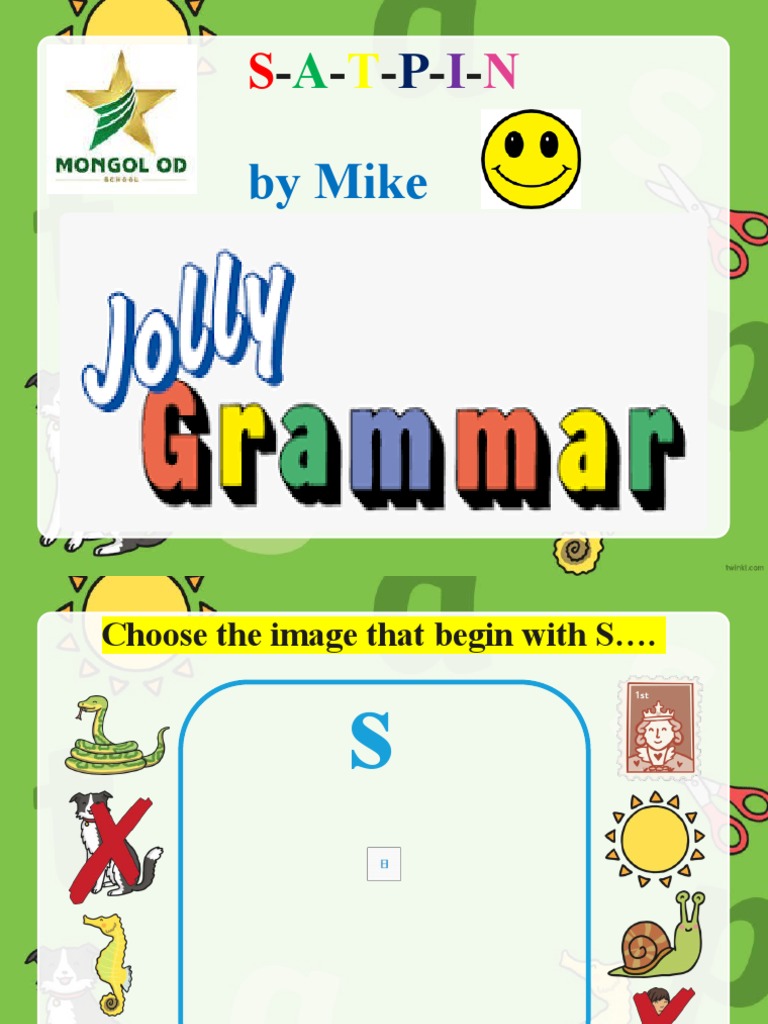 Jolly Grammar 1 | PDF