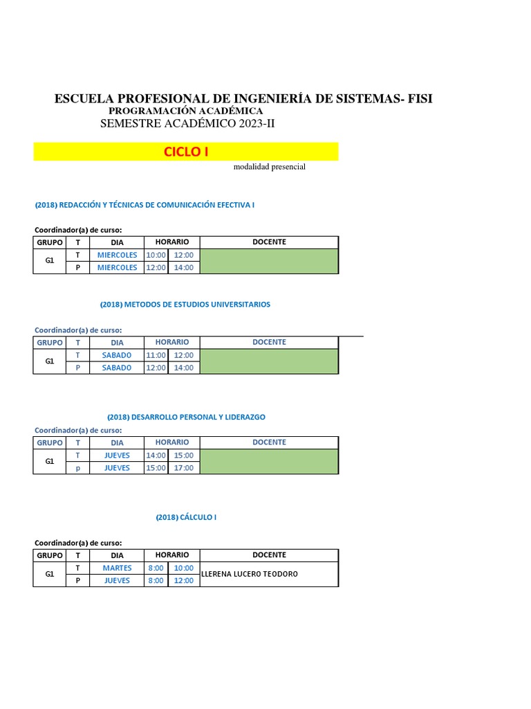 HORARIOS_EPISI_-_2023-2_06-08-23_PUBLICACIONES | PDF