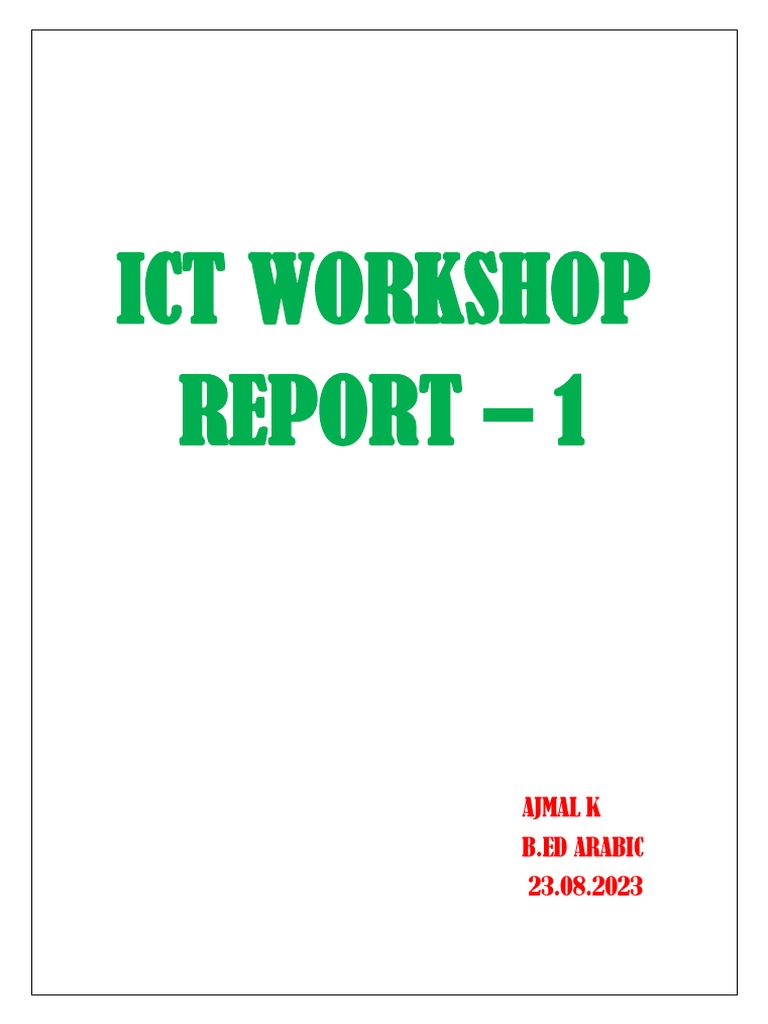 New Ict Report | PDF | Information And Communications Technology ...