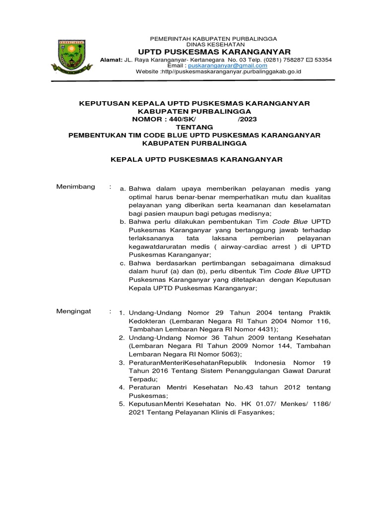 SK Tim Code Blue | PDF | Sains & Matematika