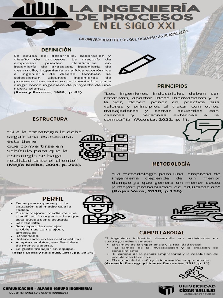 INFOGRAFIA La Ingeniería de Procesos en El Siglo XXI | PDF | Ingeniería ...