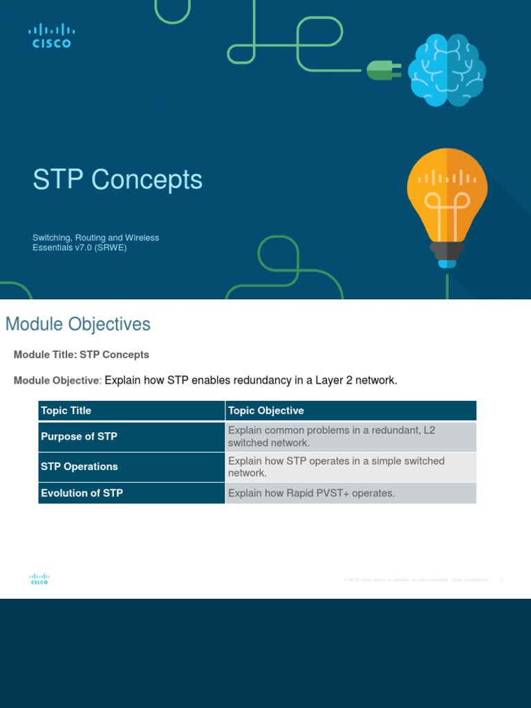 STP Concepts - Rev 2022 | PDF | Network Switch | Computer Network