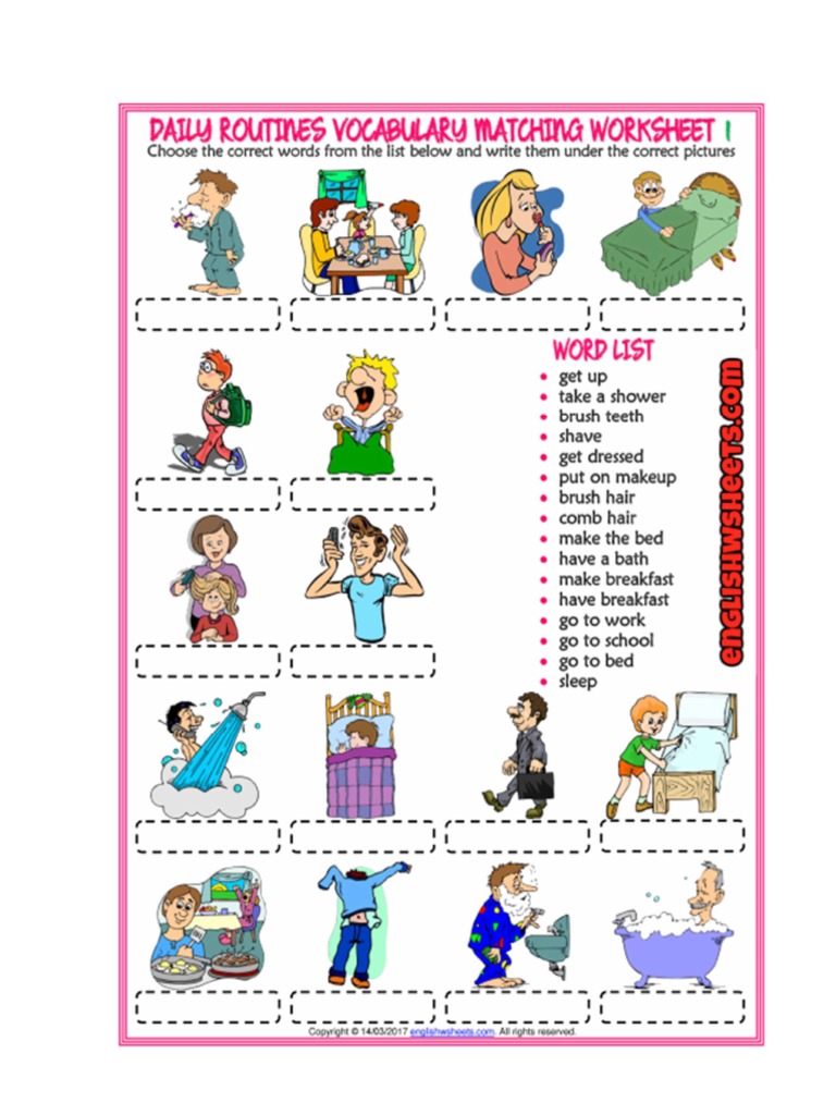 Daily Routines | PDF