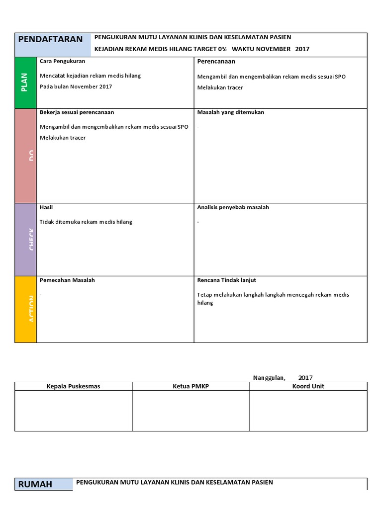 Perencanaan Mutu - Kepatuhan - Obat Pio | PDF | Bisnis | Kesehatan Holistik
