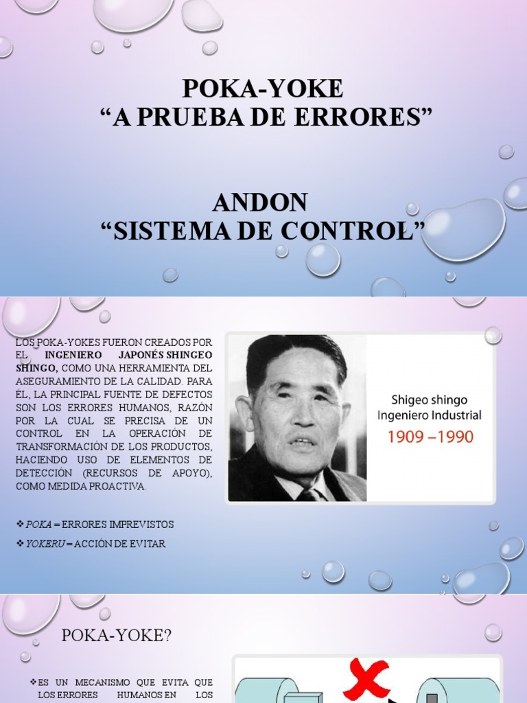 Poka Yoke | PDF | Ciencia de sistemas | Informática