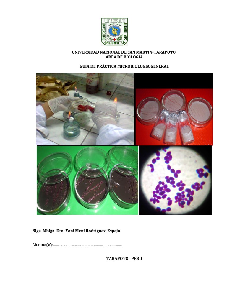 GUIA PRACTICA Microbiologia General | PDF