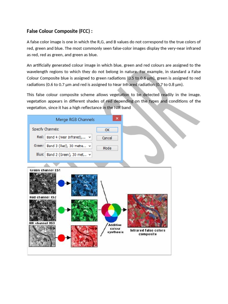 False Color Composite | PDF