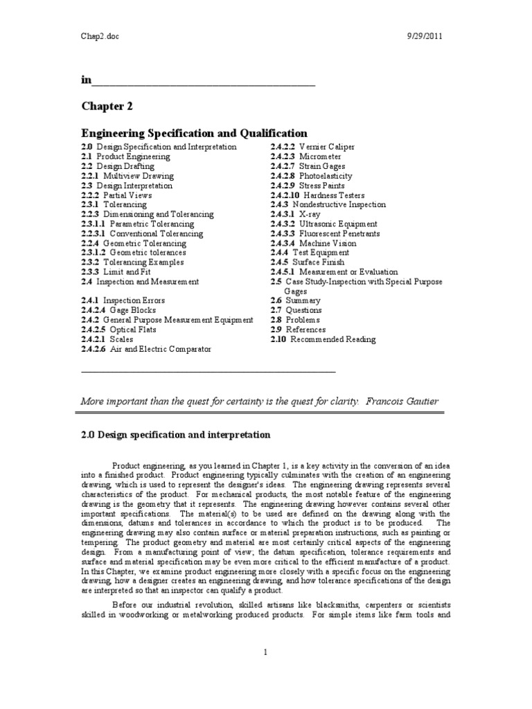 Chapter 2 New | PDF | Engineering Tolerance | Technical Drawing