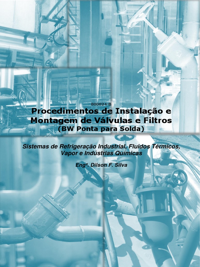800024-B Procedimento Montagem Solda BW | PDF | Válvula | Parafuso