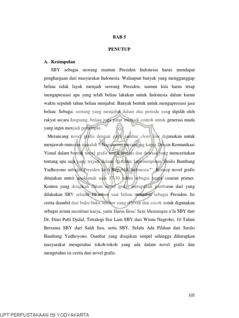 Novel Grafis SBY untuk Remaja Dewasa | PDF
