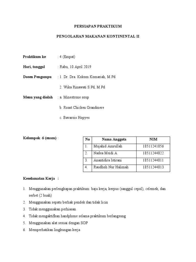 Persiapan Praktikum K 4 | PDF