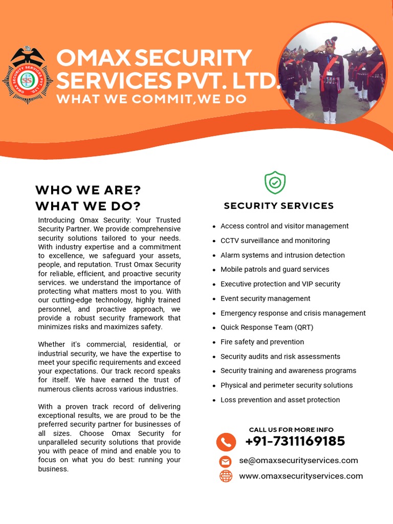 Omax Security Whatsapp | PDF | Business | Finance & Money Management