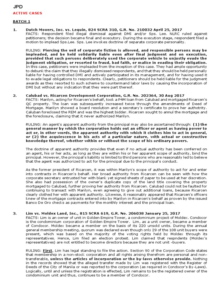 Recit Ready Active Cases | PDF