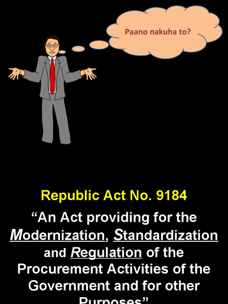 RA 9184 - 5th Edition | PDF