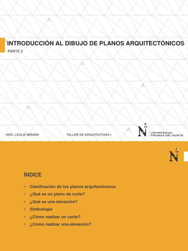 Introducción Al Dibujo de Planos Arquitectónicos - Parte 2 | PDF | Diseño arquitectonico ...