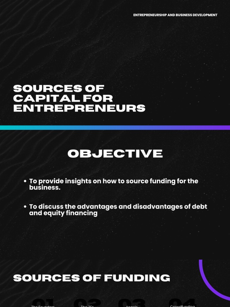Source of Capital For | PDF