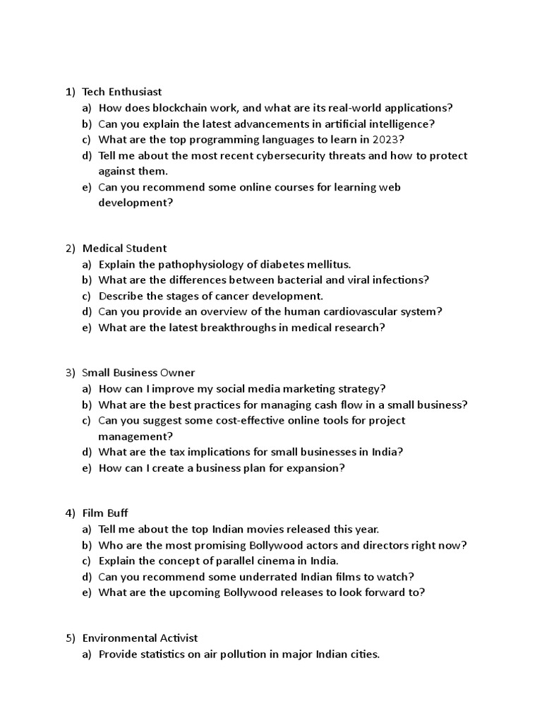 Tech Enthusiast | PDF