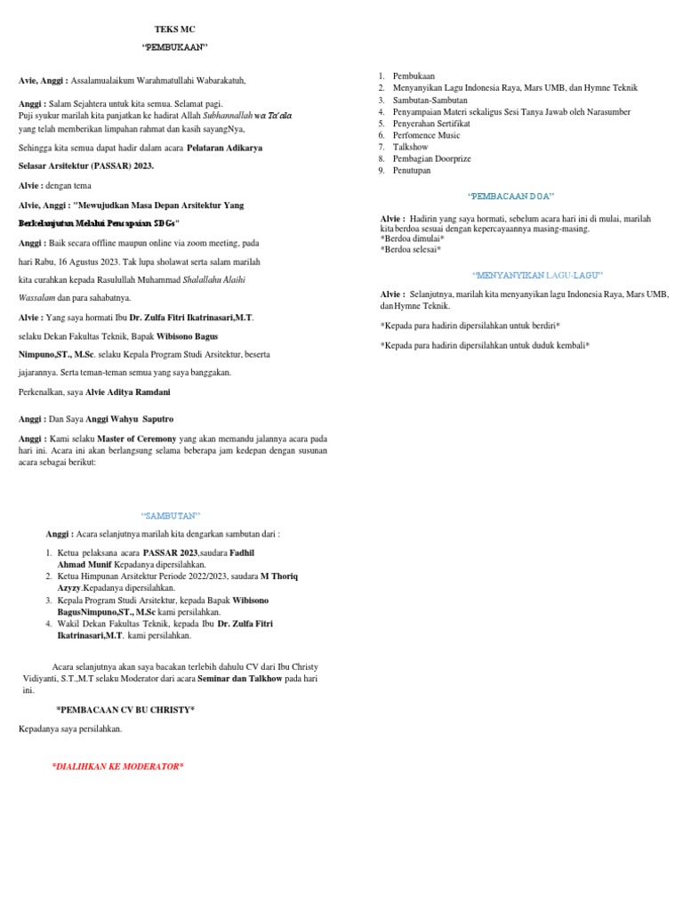 Script Mc&Moderator Passar Fix | PDF