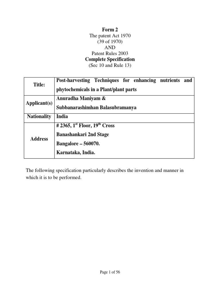 2315-Che-2013 Patent Application | PDF 2315-Che-2013 Patent Application | PDF