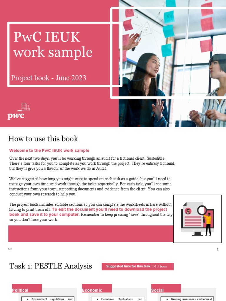 PwC IEUK Project Book Overview | PDF