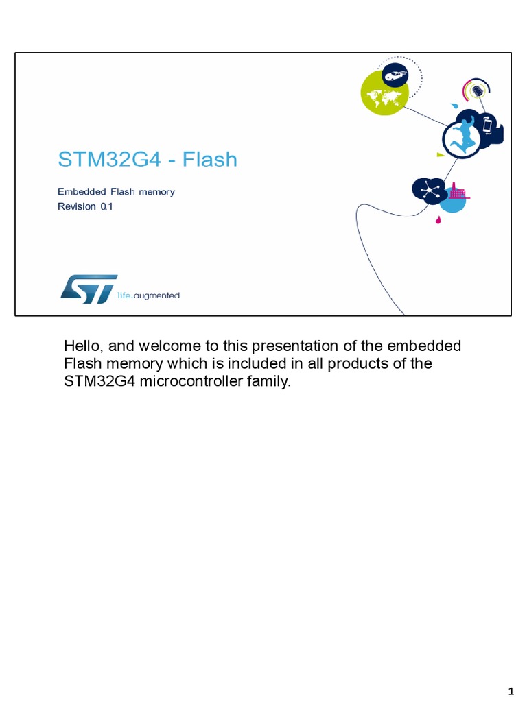 Stm32g4 Memory Flash Flash | PDF | Cache (Computing) | Flash Memory