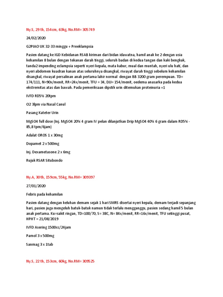 Borang Iship Obgyn Autosaved | PDF